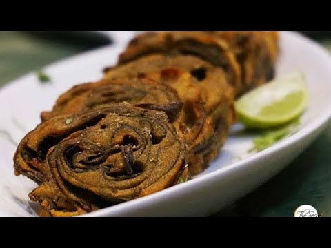 Arbi Pata Summer Special Besan Kabab Arvi Pakora Recipie |Crispy Arvi ...
