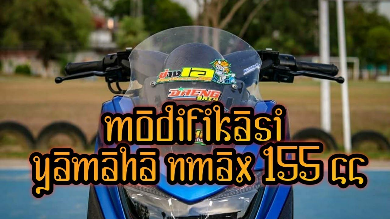 Modifikasi Nmax Simple Ala Thailand - Yamaha Nmax Megatron - YouTube