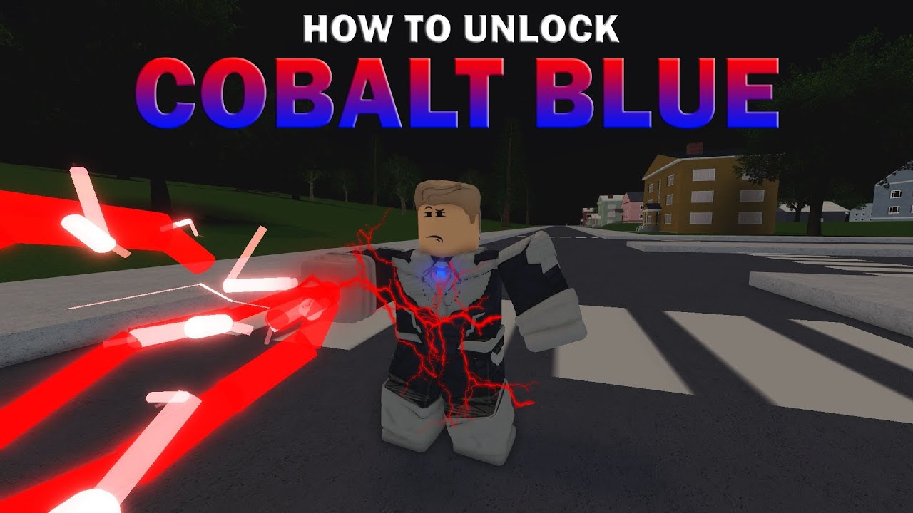 How To Unlock Cobalt Blue | The Flash: Infinite Earths (Roblox) - YouTube