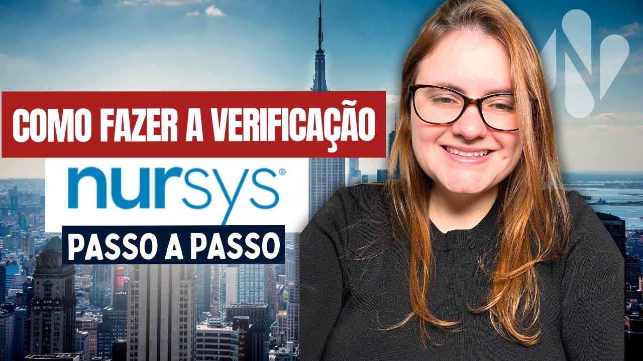 Como fazer a verificação Nursys - Guia completo - YouTube