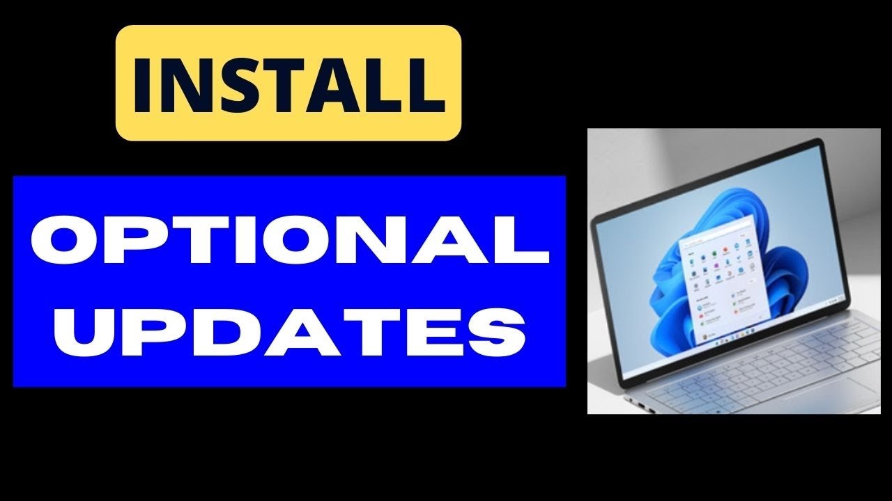 Install Optional Updates in Windows 11 / 10 - YouTube
