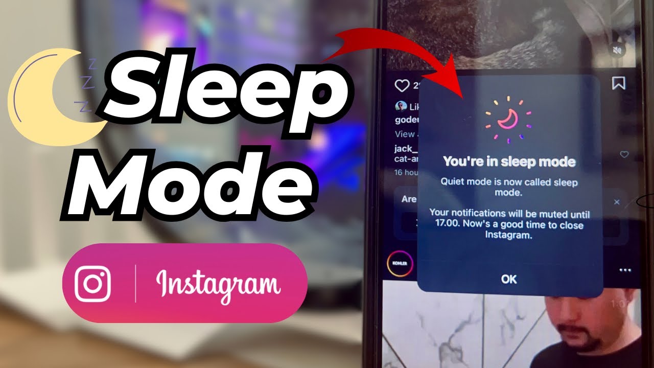 Turn Off Sleep Mode On Instagram - YouTube