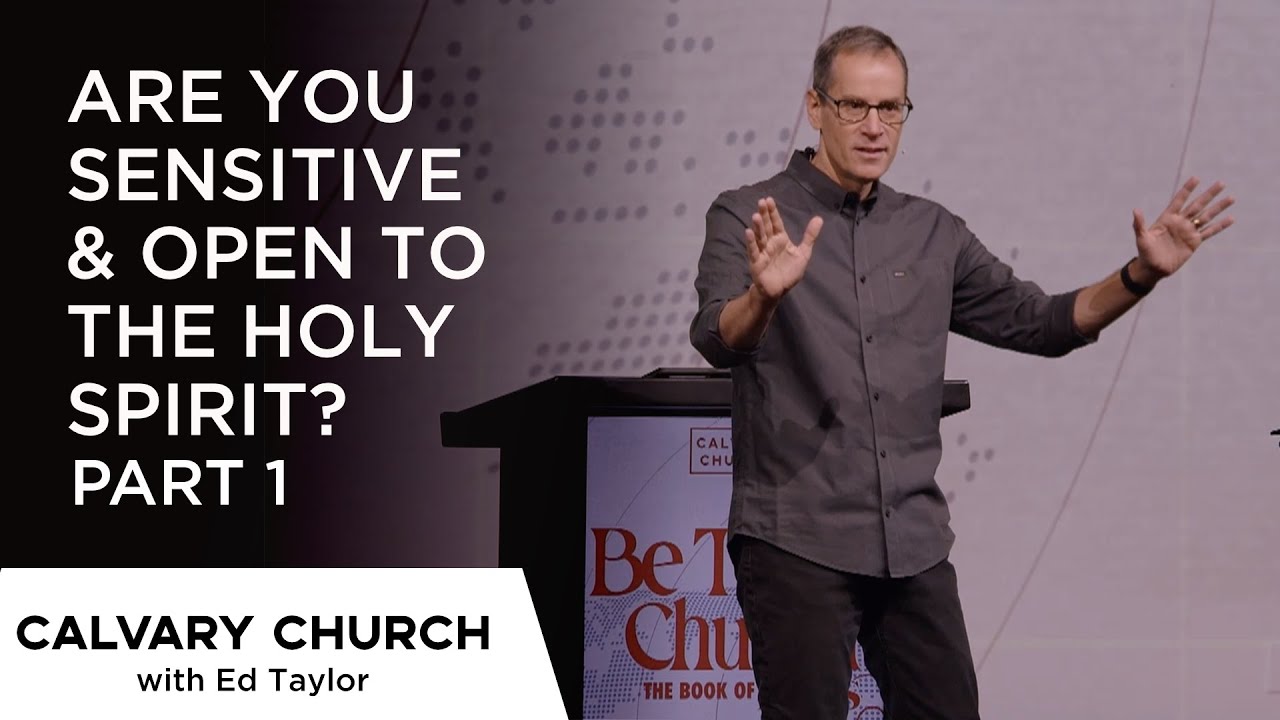 Are You Sensitive & Open to The Holy Spirit? [Part 1] - YouTube