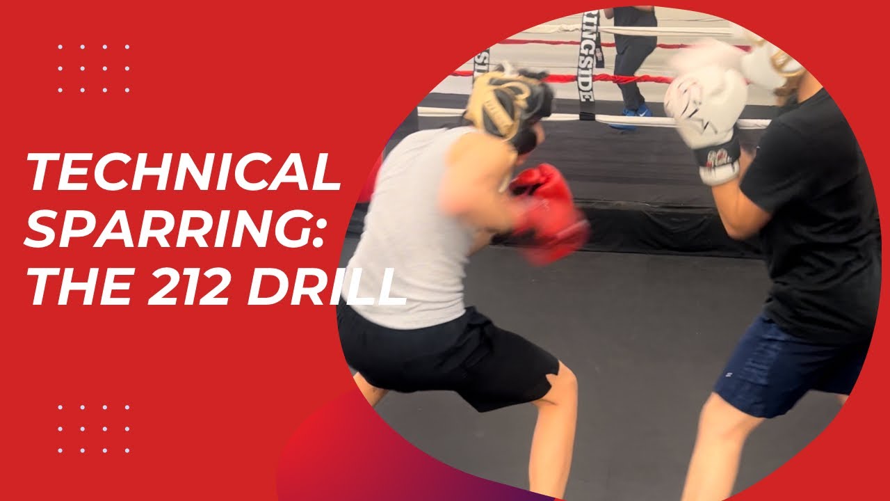 2-1-2 Boxing Drill Demonstration #boxing #sparring - YouTube