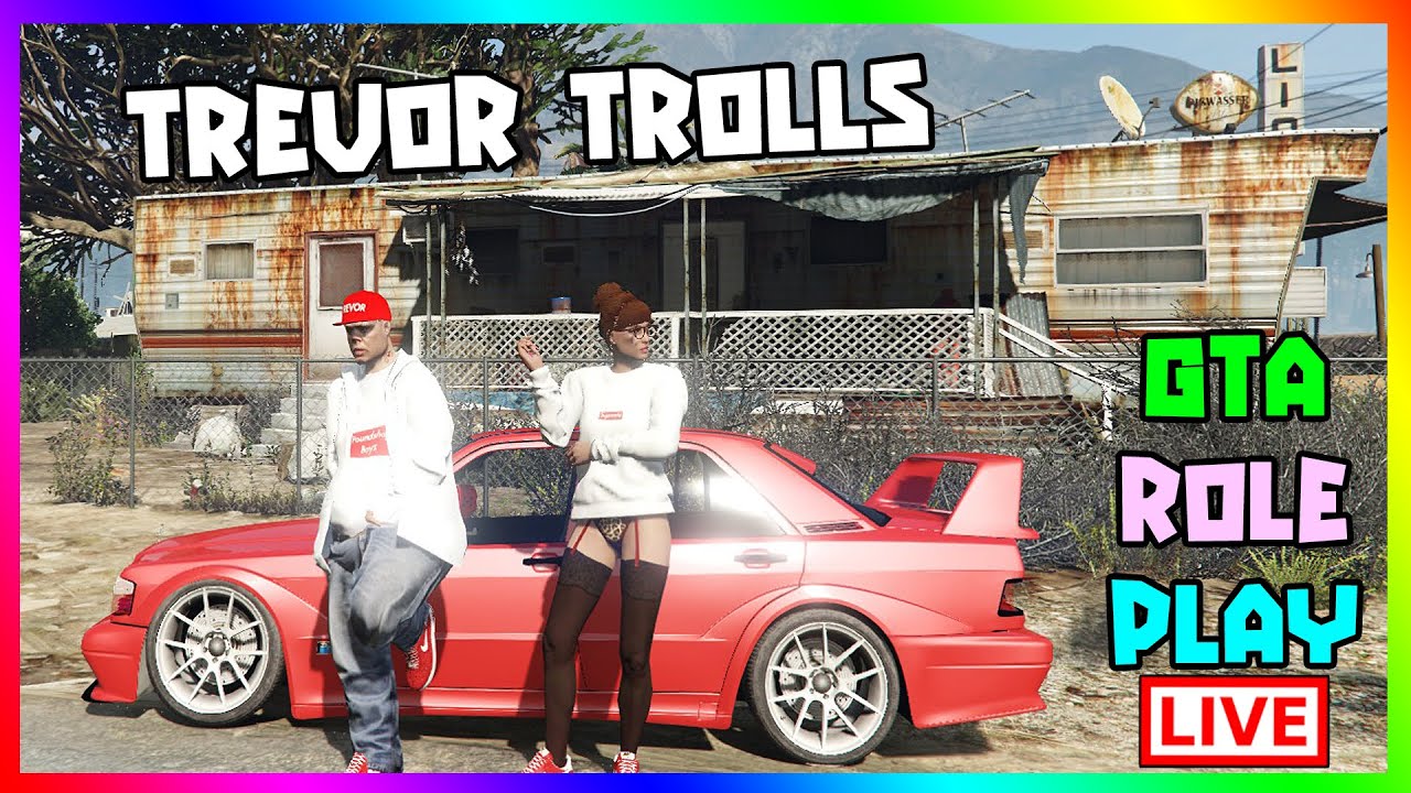 LIVE: Trevor Trolls GTAv RP - LONDON Server - United Gaming - YouTube