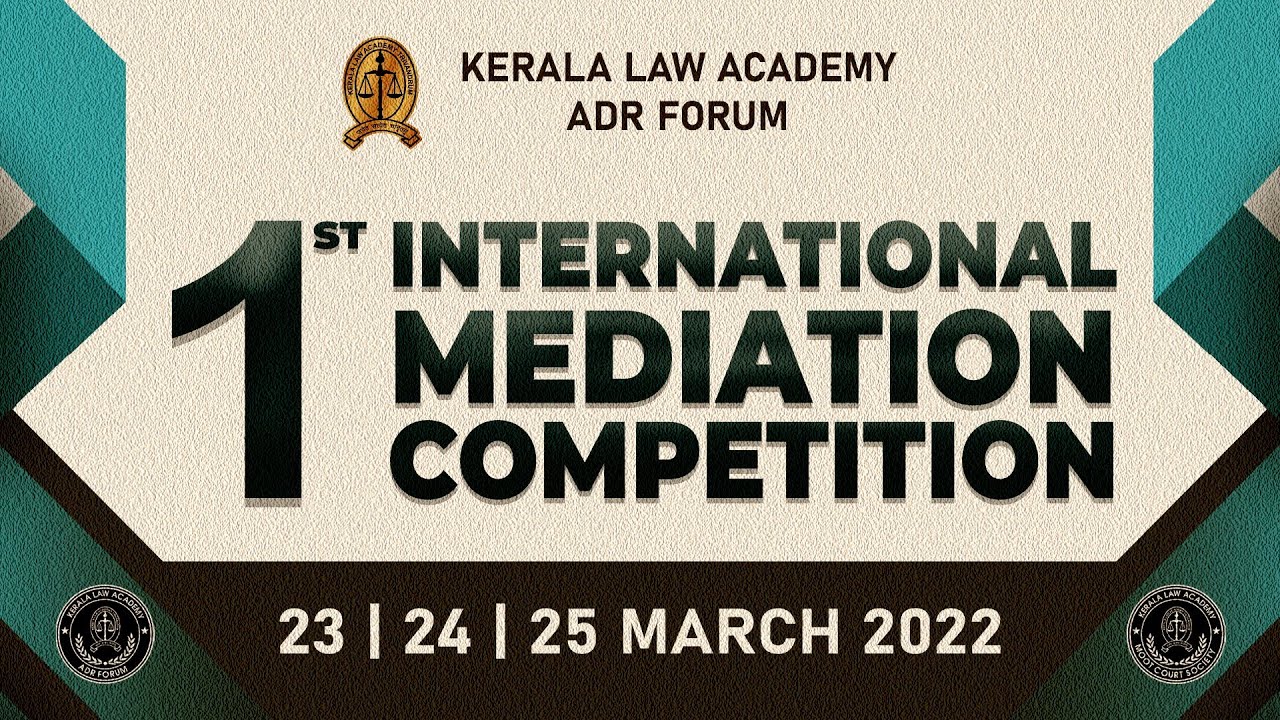 1st International Mediation Competition - Final Rounds - YouTube