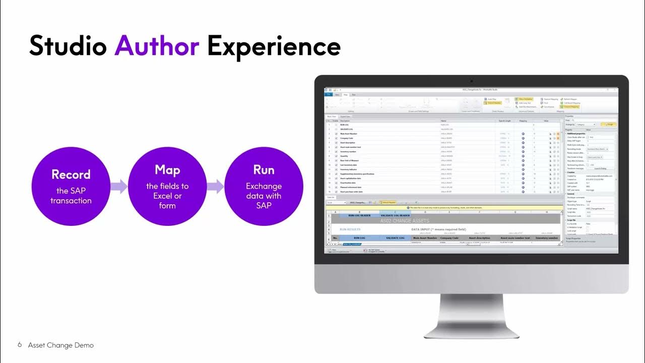 Automate Studio Demo: Asset Master Data Maintenance - YouTube