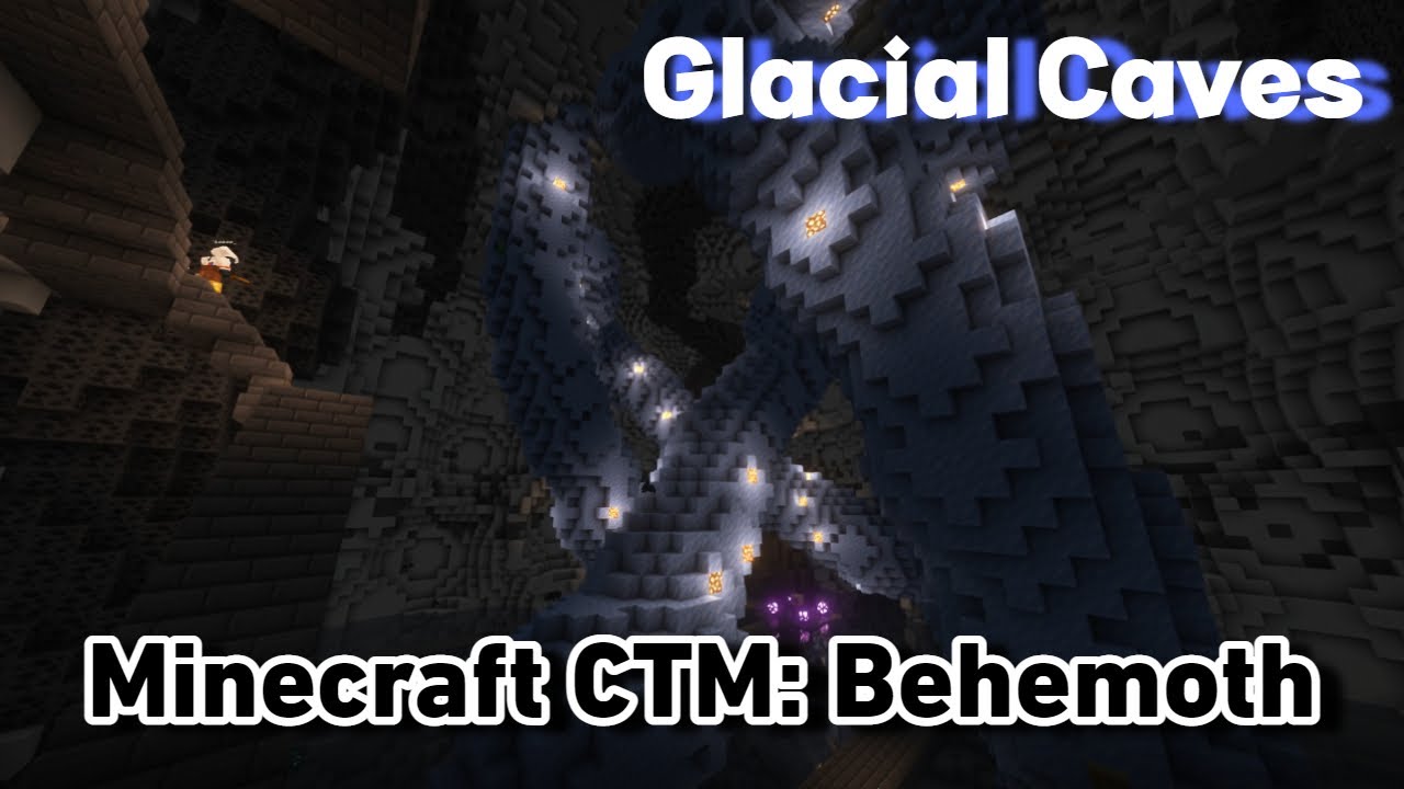Glacial Caverns! | Behemoth: Mystic Caves #1 (Minecraft Complete the Monument Map) - YouTube