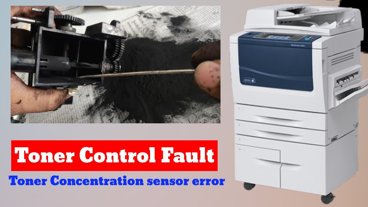 Toner Control System Fault Toner Concentration sensor error - Xerox ...