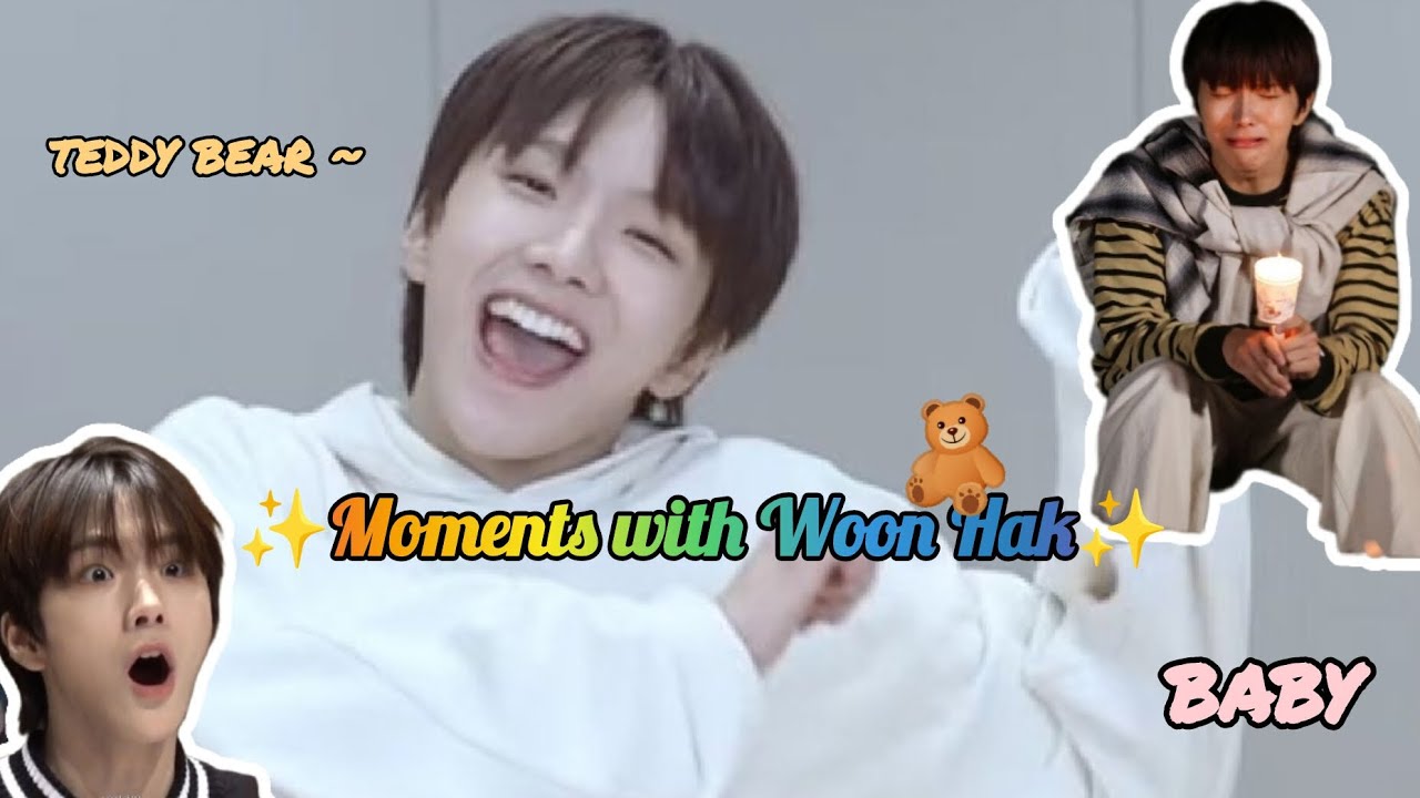 🧸 Moments with Woon Hak " there are more cute moments here " 🧸 - YouTube