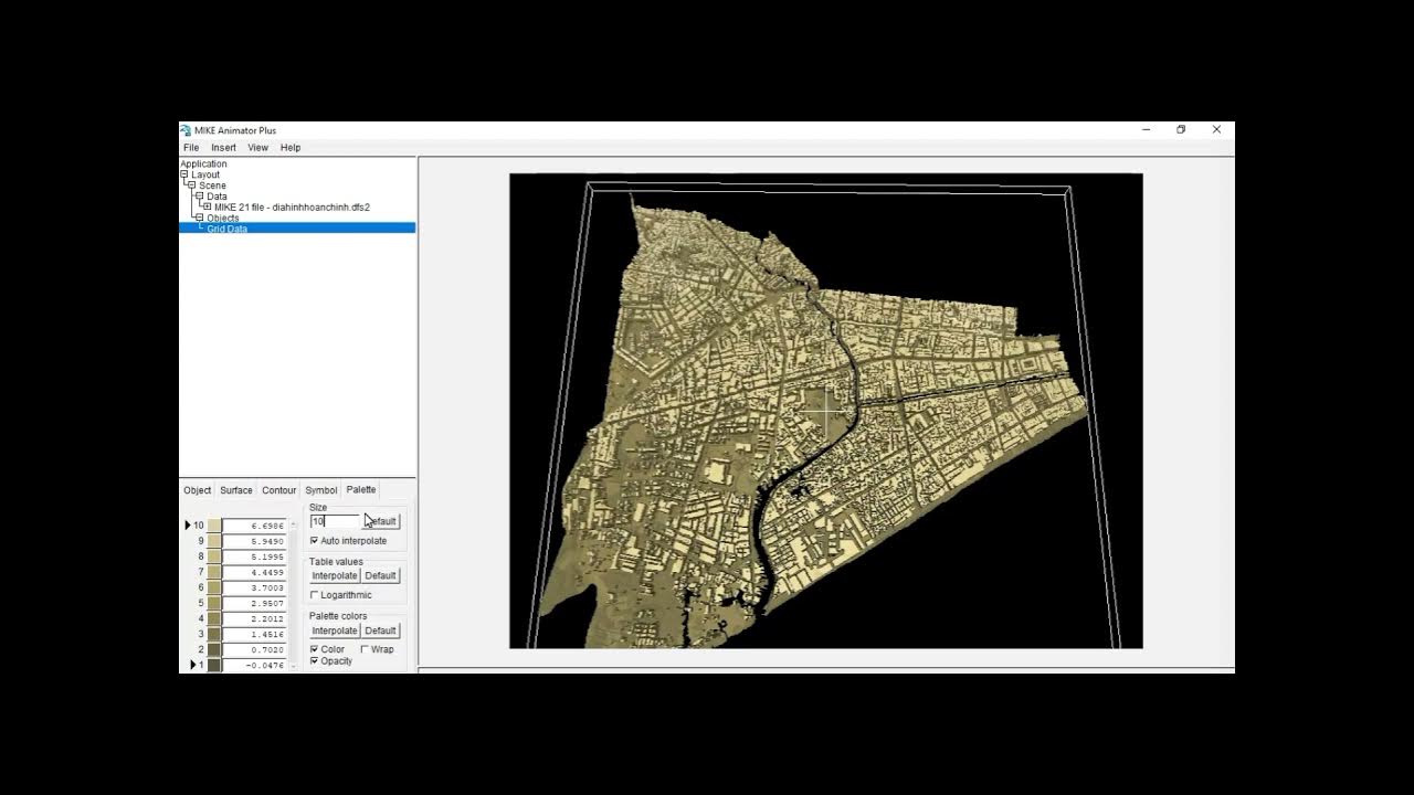 DIGITIZING TOPOGRAPHIC AND MANUAL MIKE ANIMATOR - YouTube