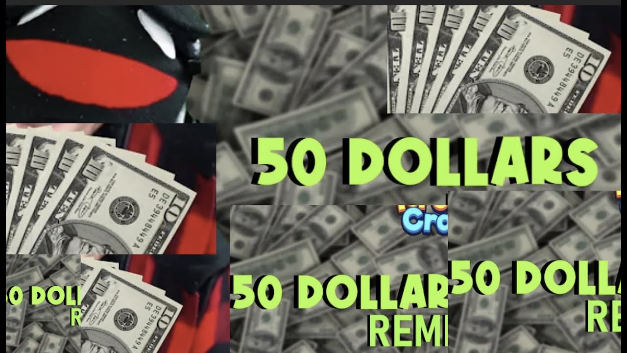 50 Dollars Kreekcraft remix Funny Version - YouTube