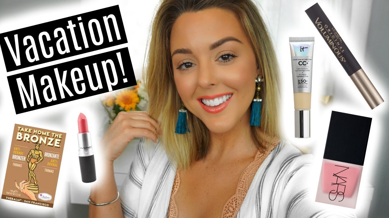 Quick, Simple, Beach Vacation Makeup! | Shaylee Glaziner - YouTube