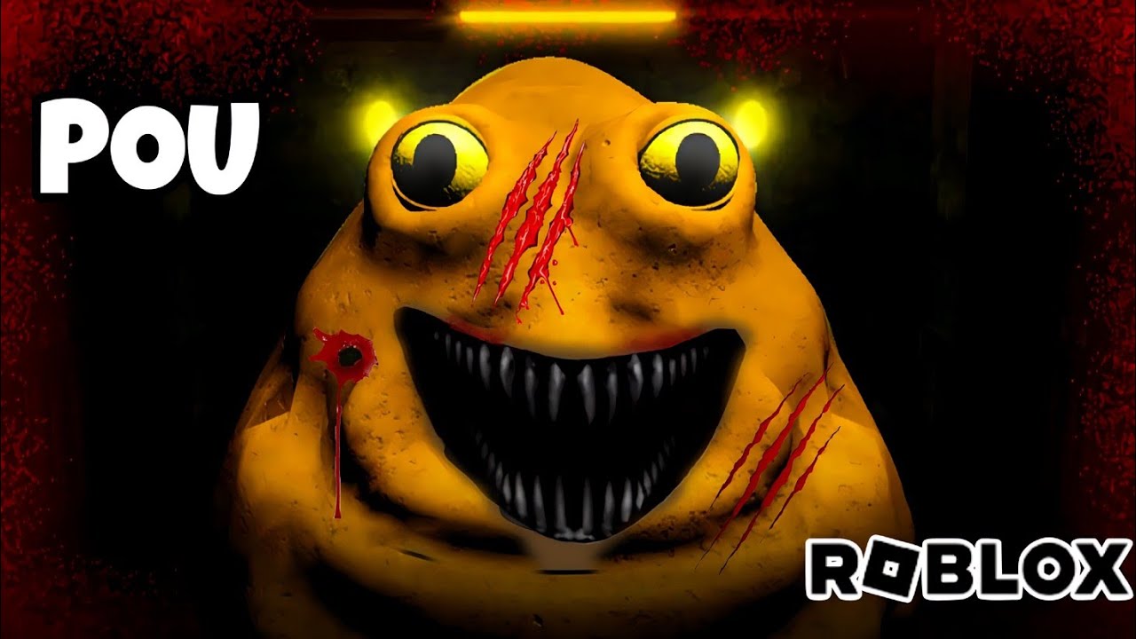 Don't Try To Feed Pou At Night // Bou's Revenge In Roblox - YouTube