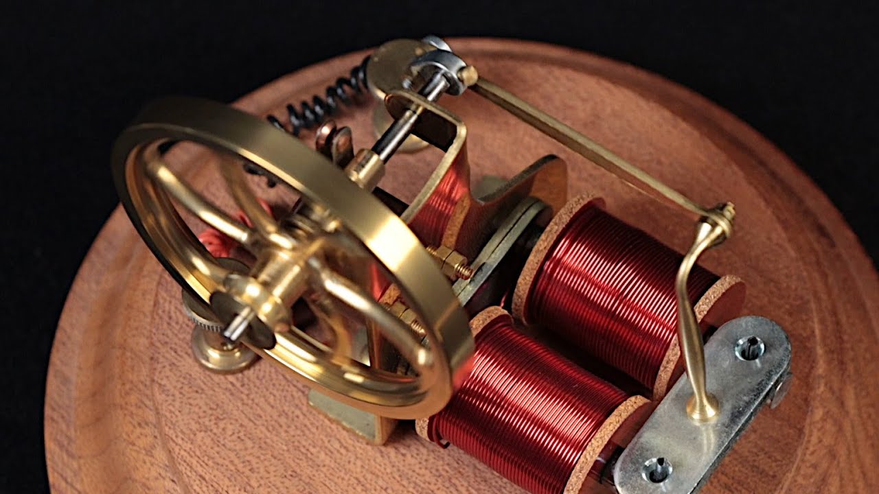 OMC-1 Rocking Electric Motor | Model Electric Motor - YouTube