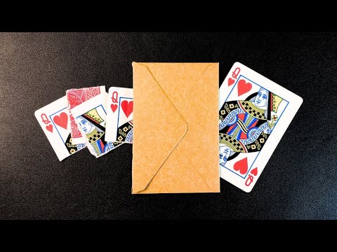 How to Make a DIY Magic SWITCH Envelope - YouTube