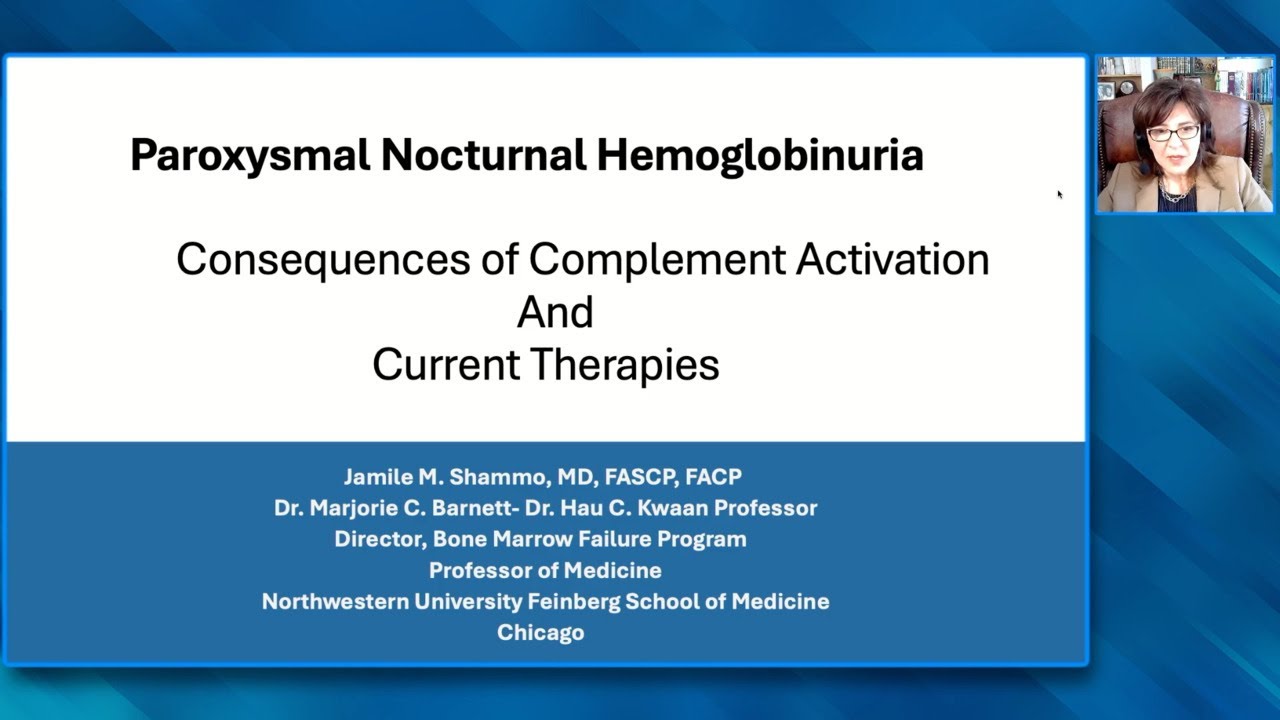 Paroxysmal Nocturnal Hemoglobinuria | Jamile M Shammo, MD - YouTube