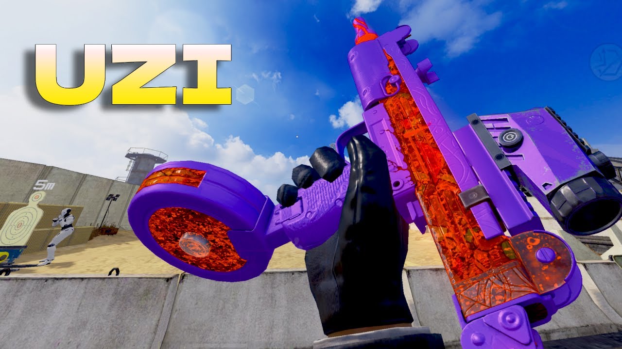 Uzi is so satisfying to use Blood Strike Mobile - YouTube