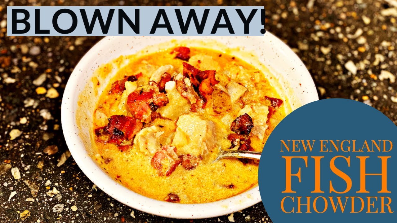 Smoked Seafood Chowder on the Big Green Egg!!! With fresh fish ...