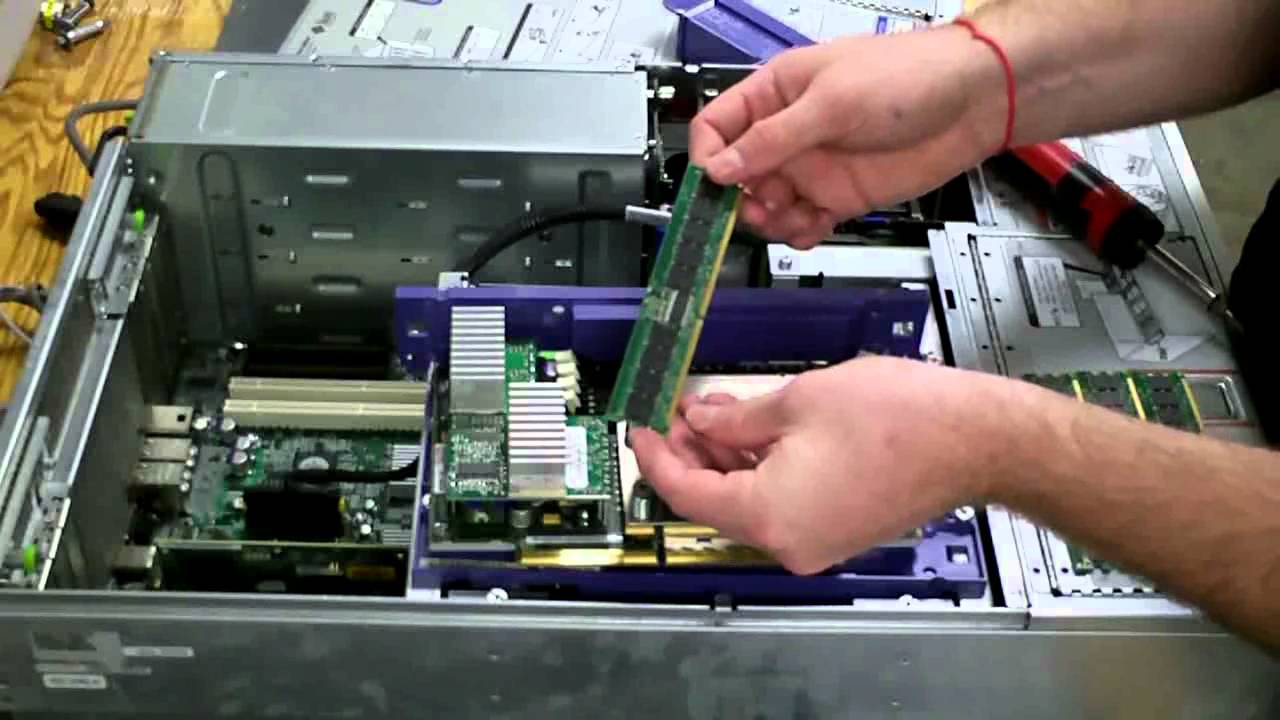 Sun Fire V445 Pretest - YouTube