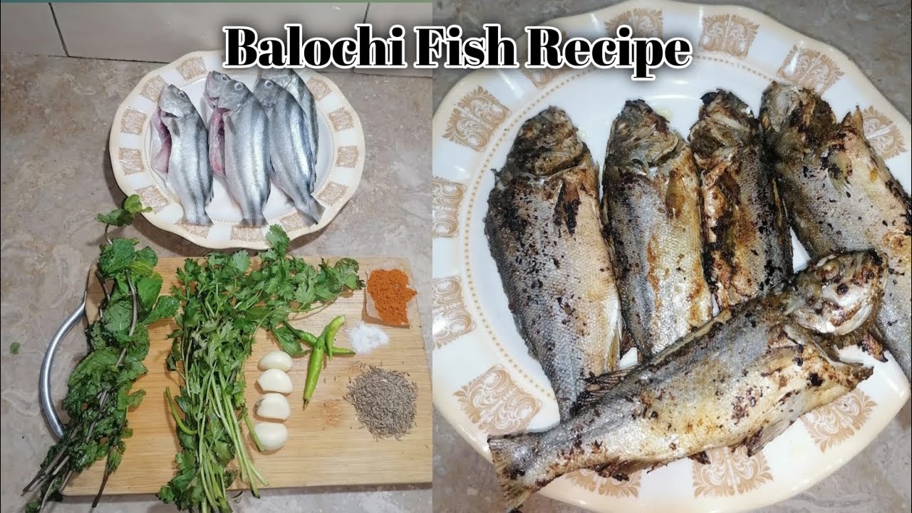 Balochi Fish Fry Recipe | Masla Fish Fry Restaurant Style | Cooking ...