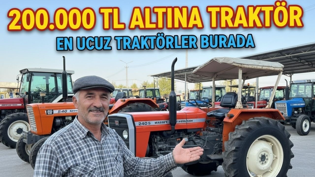 200.000 TL ALTINA TRAKTÖR KALDI MI? | 195.000 TL'ye Efsane Ford 3600 ...