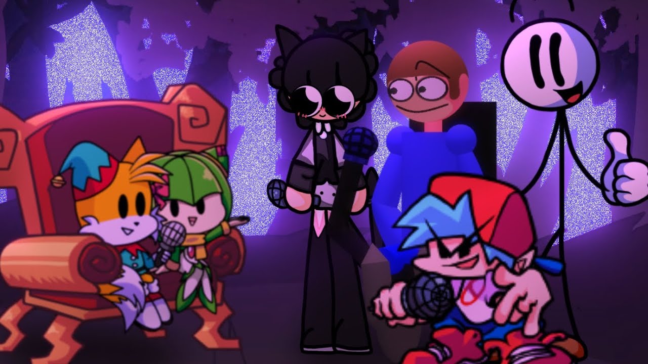 four way my friends Andro sing version Utau cover + voicebank fnf - YouTube