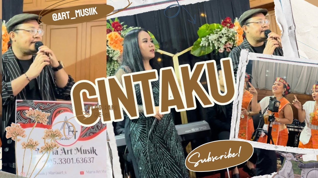 Cintaku (Chrisye Cover) - Maria Art Music - YouTube