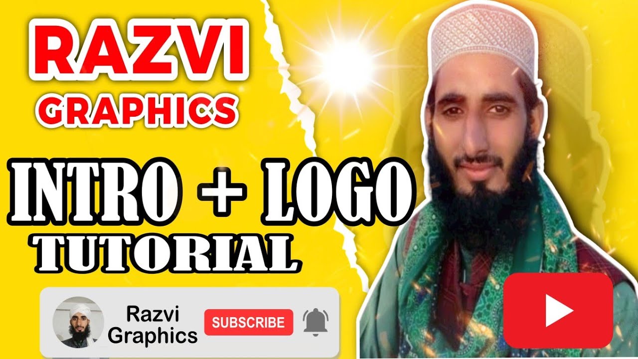 Welcome to Razvi Graphics | Channel Intro + Logo Design Tutorial - YouTube