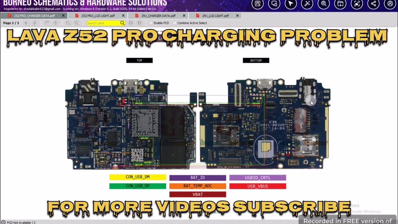 lava Z52 pro charging problem - YouTube