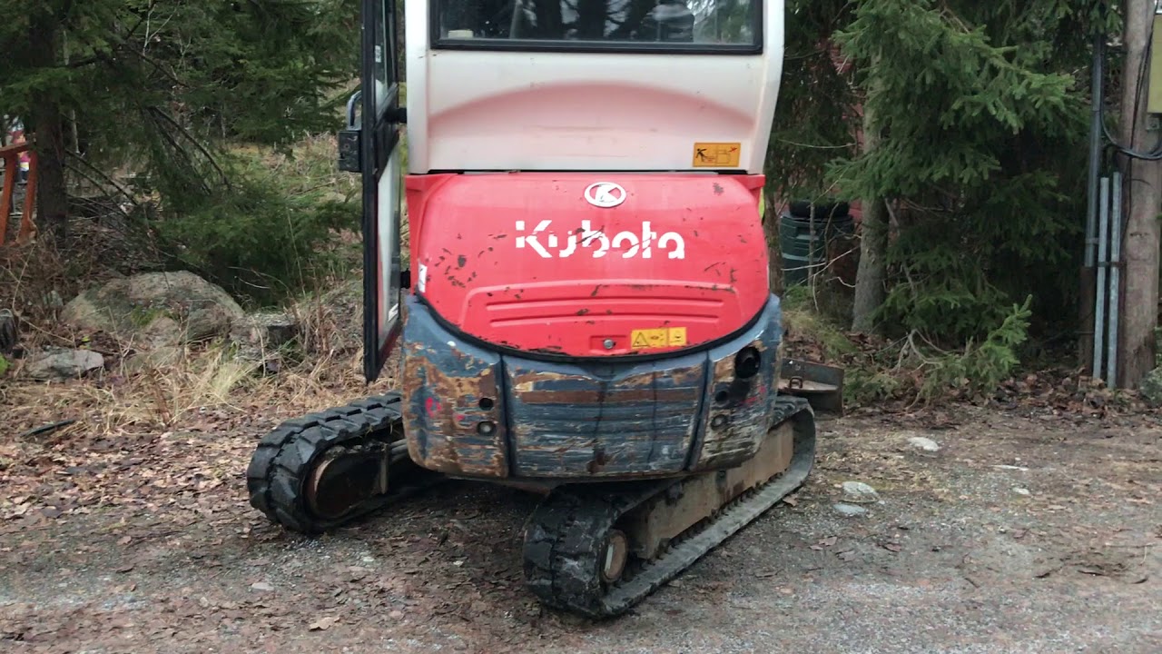 Kubota KX41-3v - YouTube