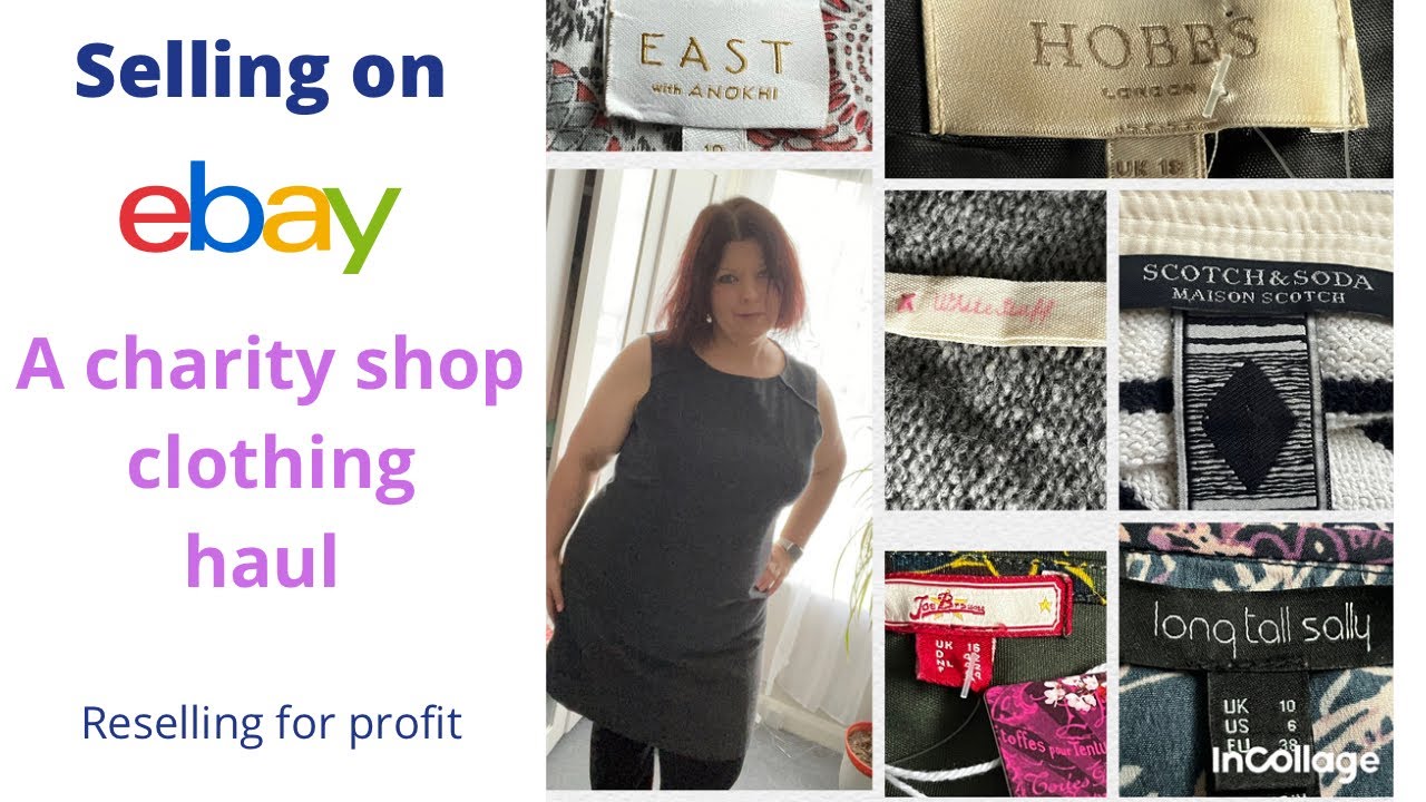 Charity shop clothing haul - Selling on Ebay for profit - Preloved ...
