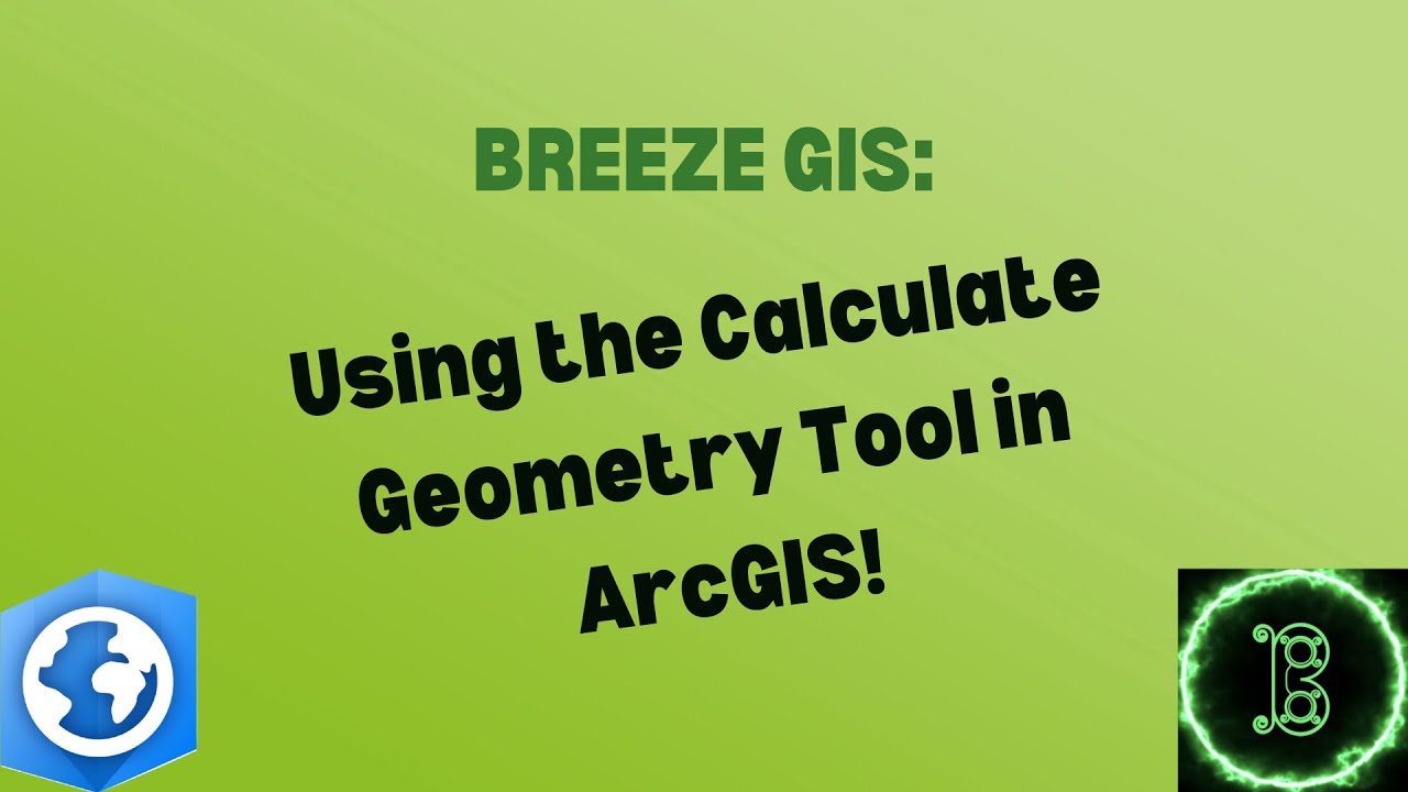 How to use the CALCULATE GEOMETRY TOOL in ArcGIS! - YouTube