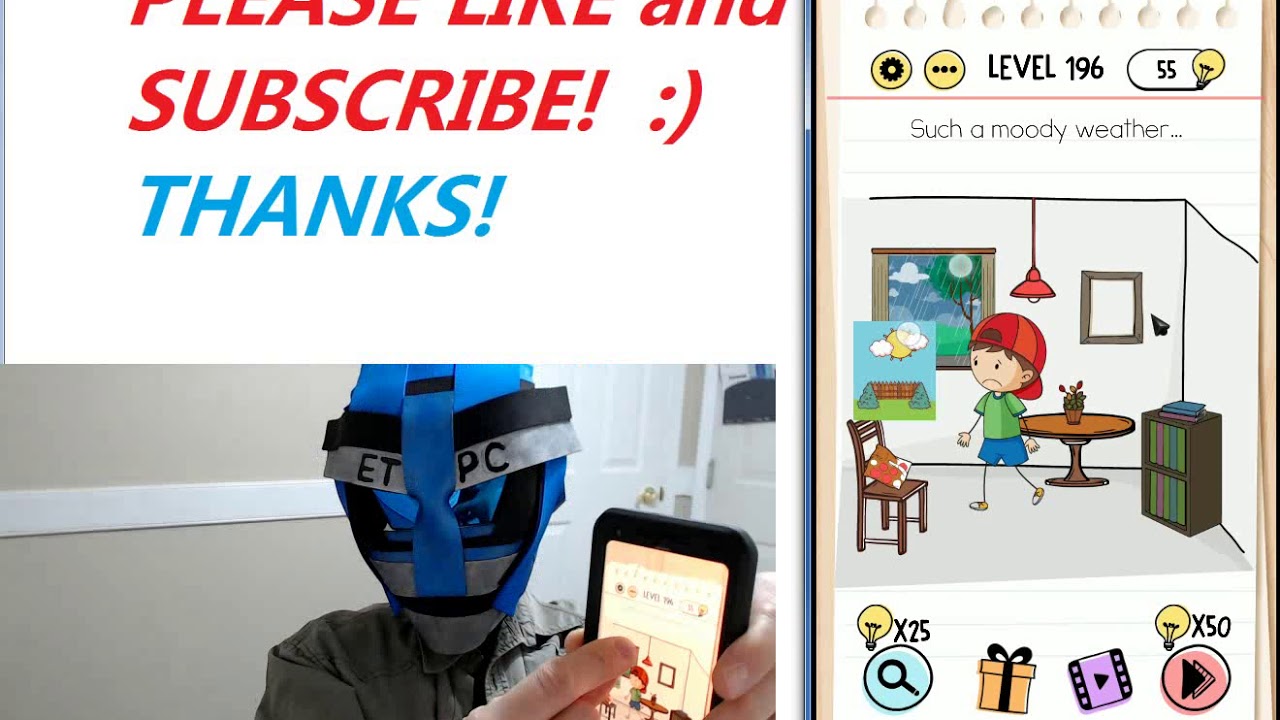 BRAIN TEST LEVEL 196 WALKTHROUGH WITH ANSWERS EXPLAINED - YouTube