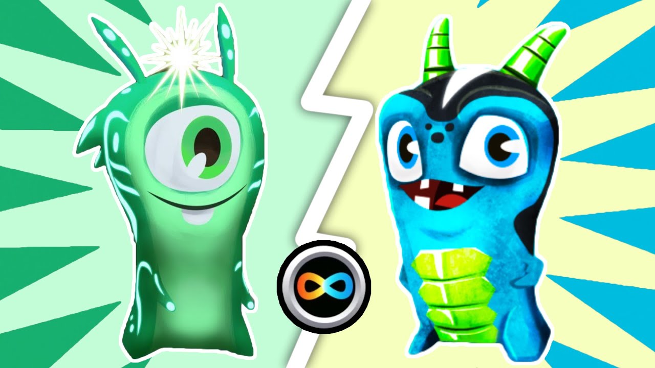 💚 ELEMENTAL DE ENERGÍA & CORTOCIRCUITO ⚡ Fusión | Slugterra: Slug It ...