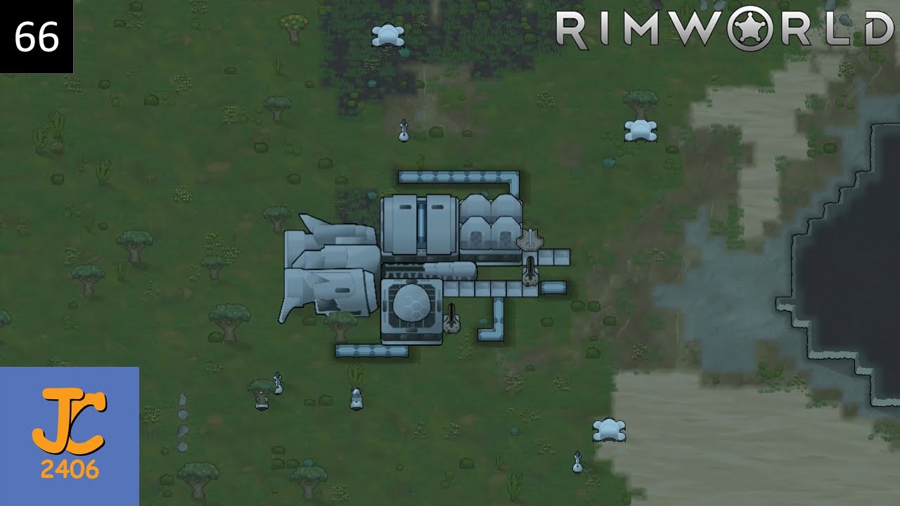Ship Down And A Road Completed – RimWorld “MechWar” Part 66 - YouTube