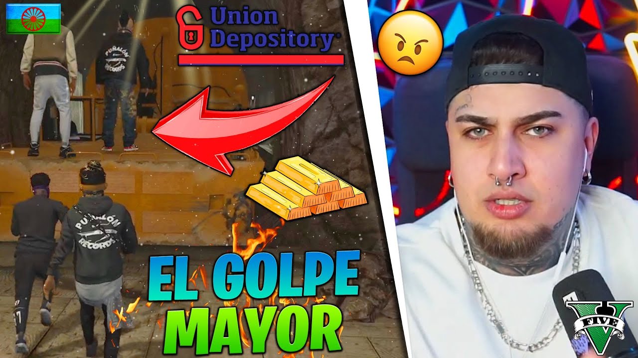 ASALTO A LA BÓVEDA 💸🔥 | Golpe al Union Depository 😮🔪 - YouTube