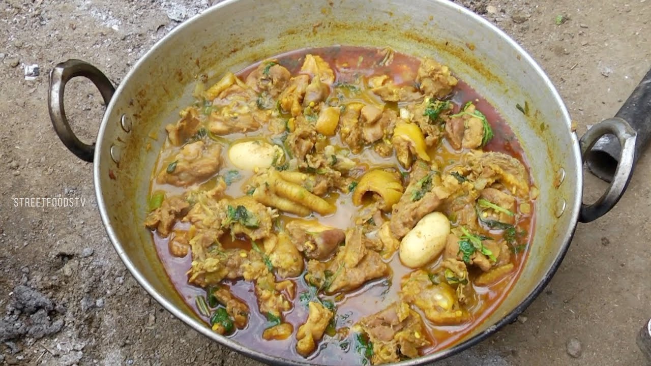 Country Chicken Curry | Street Food - YouTube