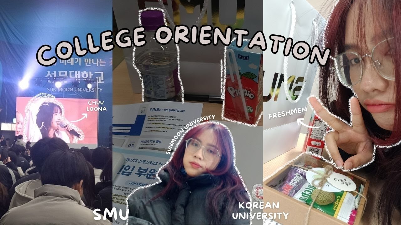 Sun Moon University orientation📚 First orientation on a Korean ...