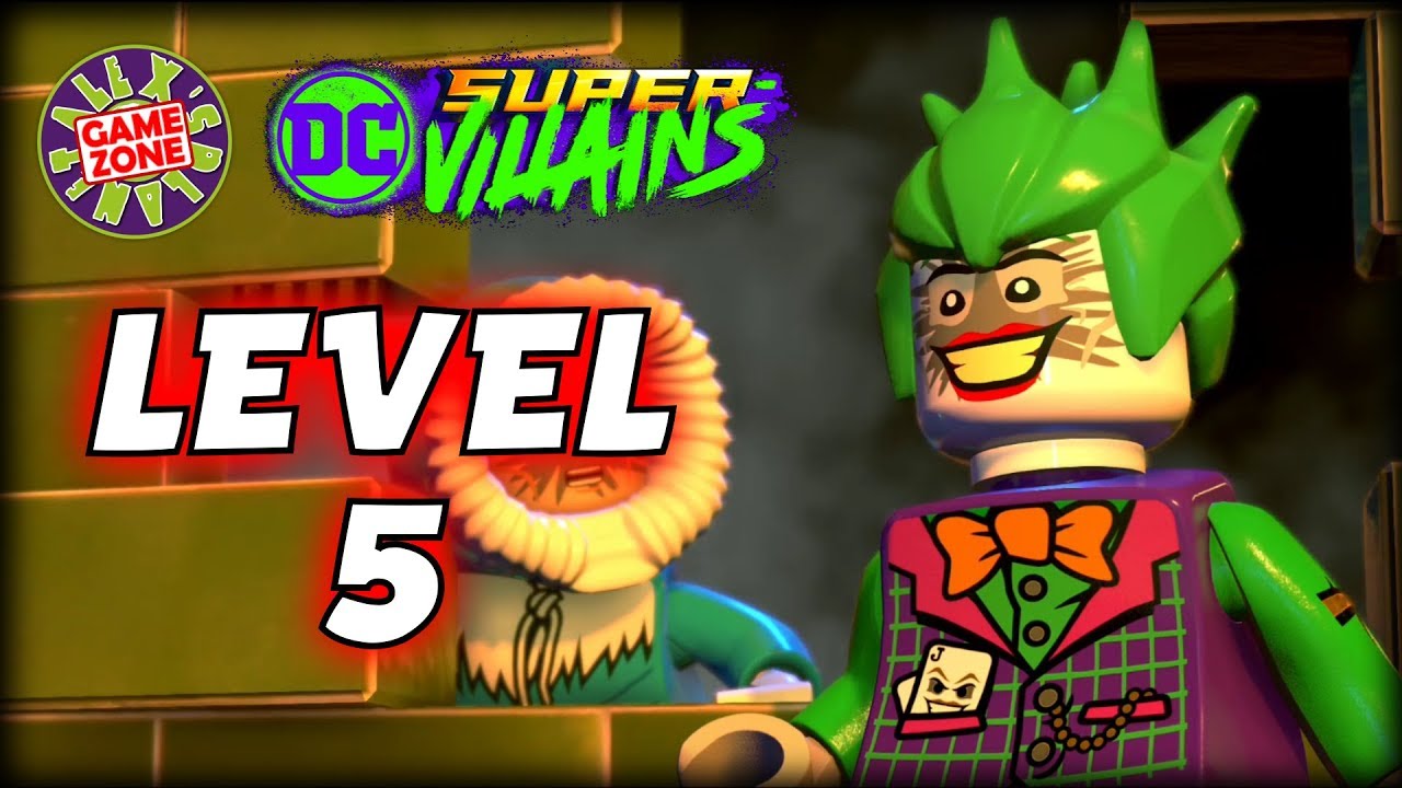 LEGO DC SUPER VILLAINS - LEVEL 5. Livewire, Hugo Strange. - YouTube