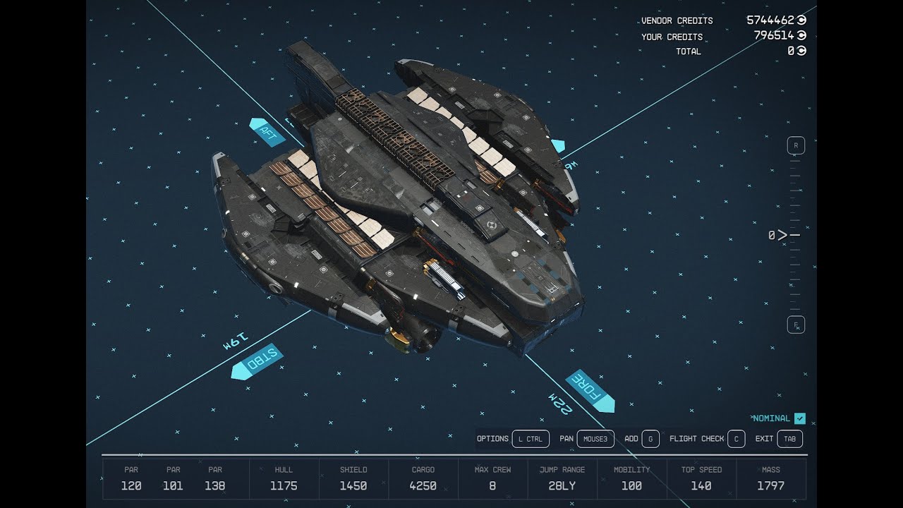 Starfield - Razorback Class-B Refit - YouTube