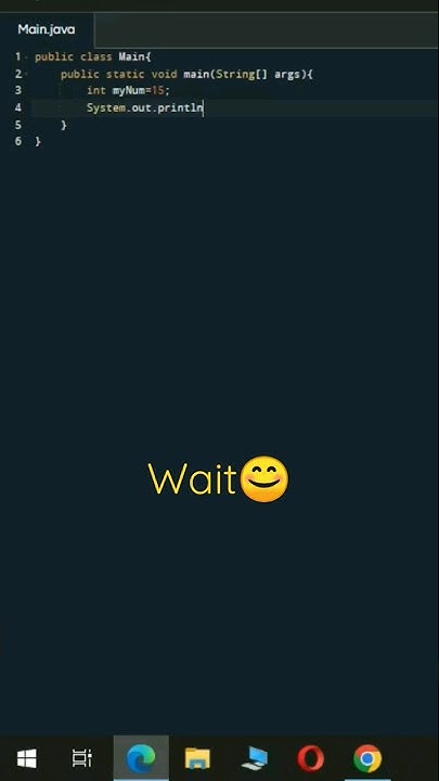 Create Variable of type int In Java | #shorts #short #shortvideo #java ...