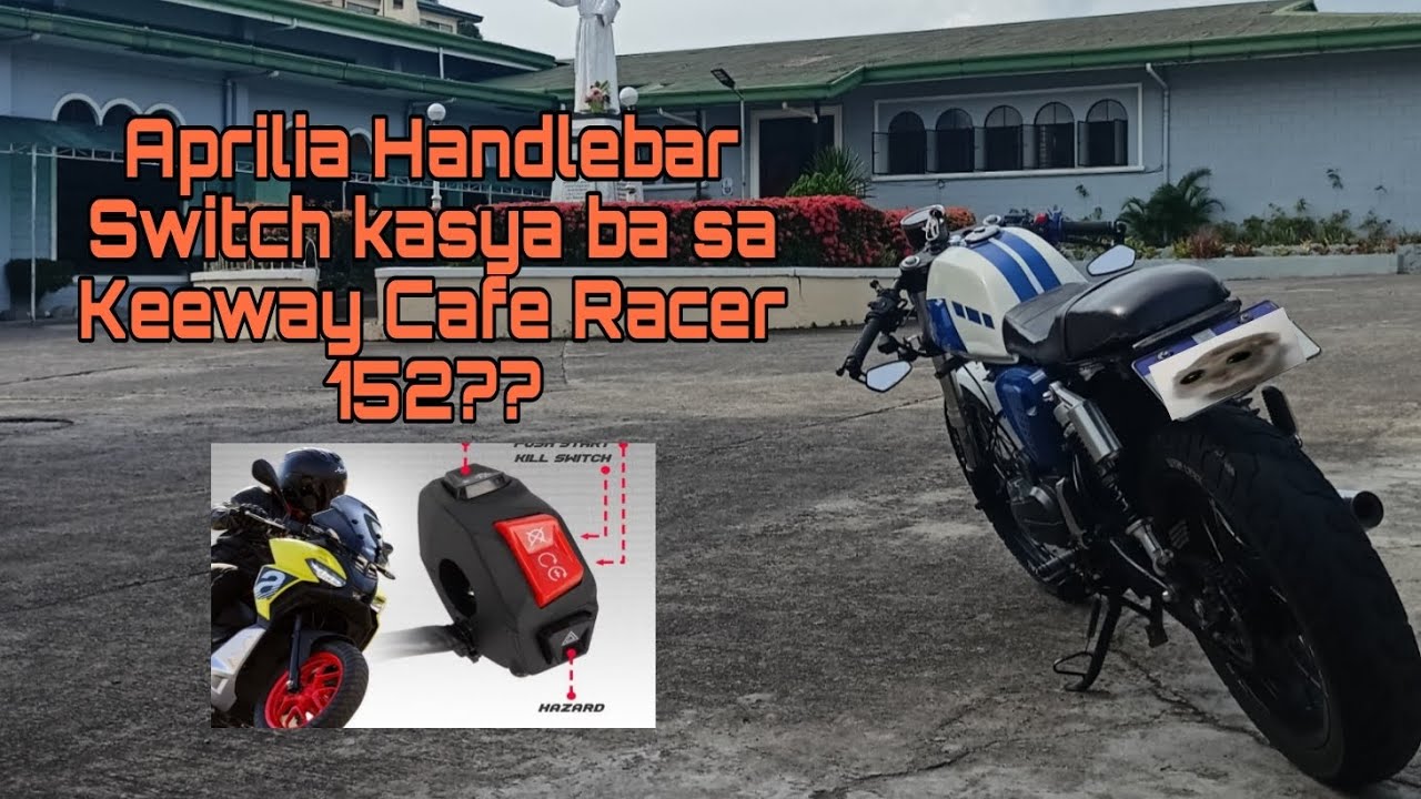 Keeway cafe racer 152 | Aprilia Handlebar Switch Conversiom together ...