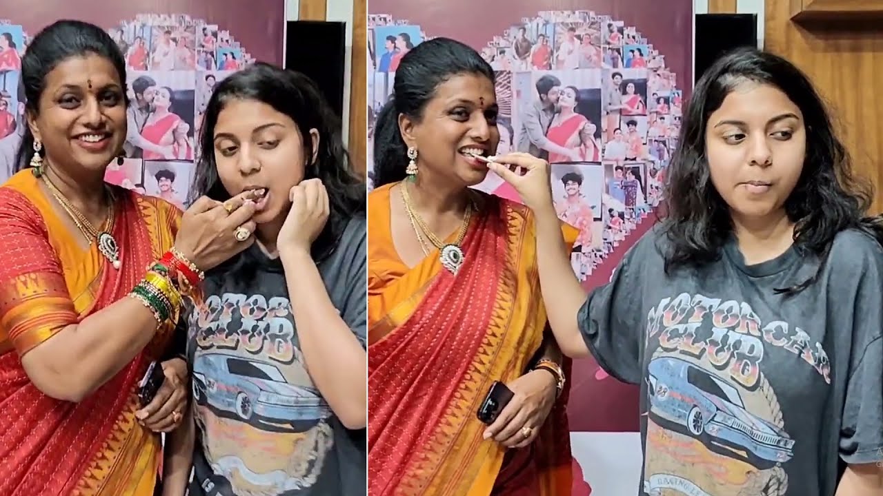 Roja And Her Daughter Anshu Malika Visuals | Roja Latest Video | YSRCP ...
