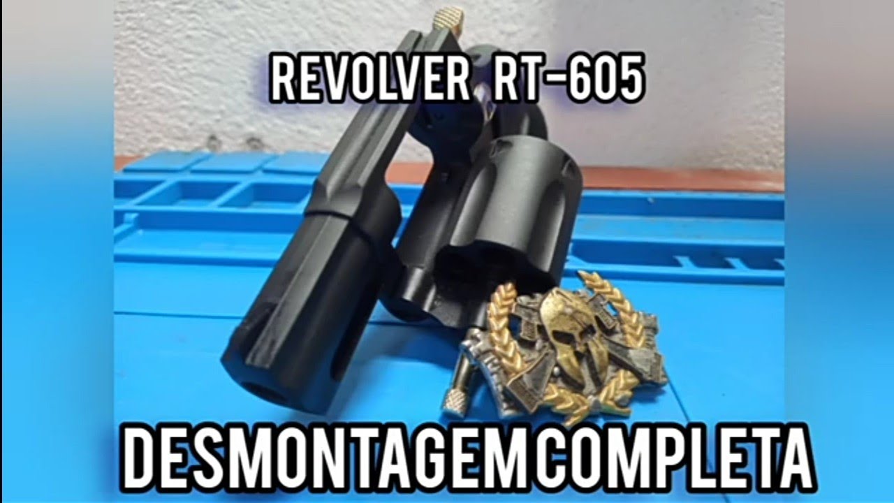 Revólver TAURUS - RT 605, Desmontagem completa - YouTube