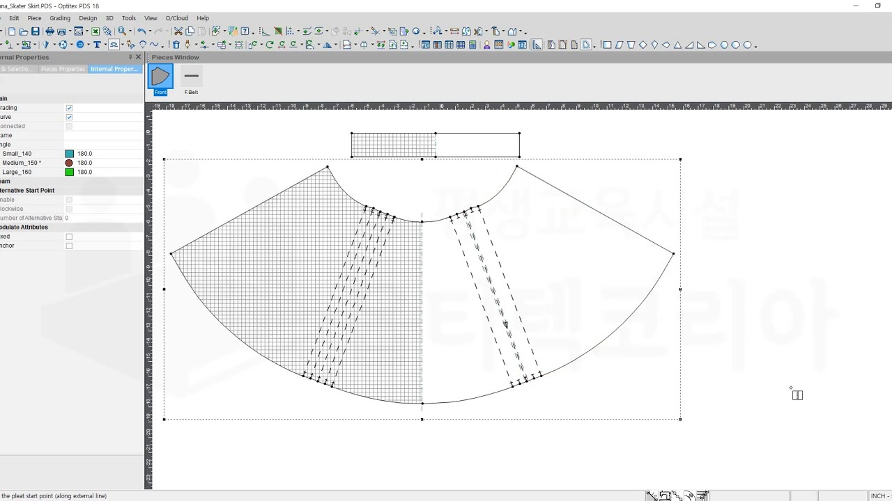Optitex(옵티텍스)패턴캐드-Icons(아이콘 모음) - 1 - YouTube