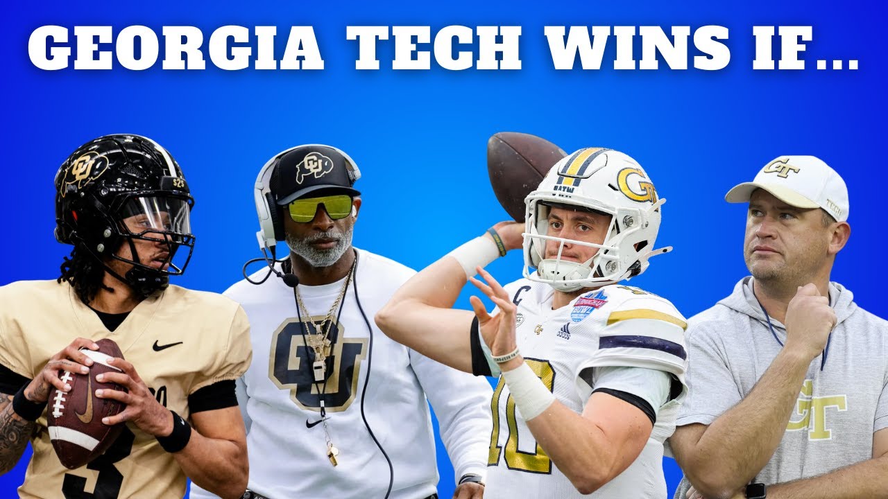 Why Georgia Tech SHOULD beat Colorado | Preview + Picks - YouTube