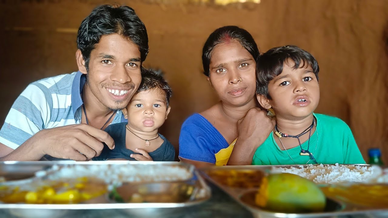 Today's cooking & eating rice curry recipe with eating - YouTube