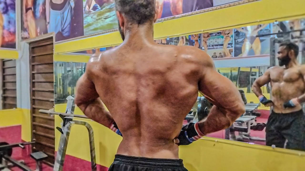 Bodybuilder Back and wings workout #bodybuilding - YouTube