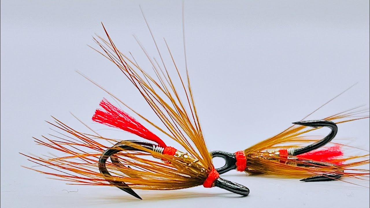 Tying the Orange and Red dollaghan or seatrout fly with Scott Jackson ...